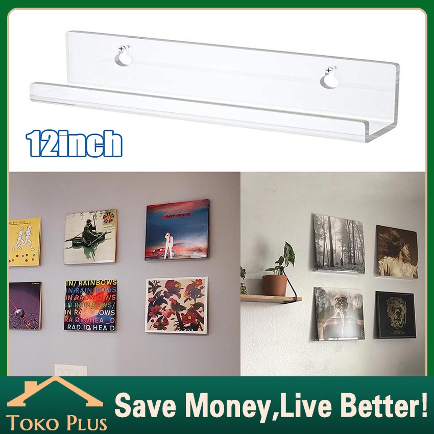 Jual Rak Dinding Akrilik Untuk Vinyl Piringan Hitam, Buku & Foto, CD ...