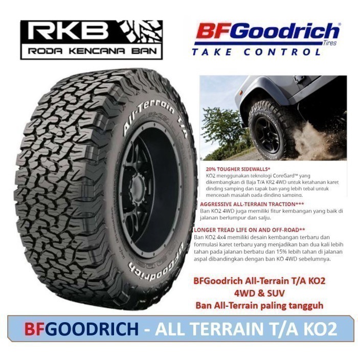 Jual BFGoodrich ALL TERRAIN T/A KO2 Size 275/70 R16 Ban Mobil SEMI ...