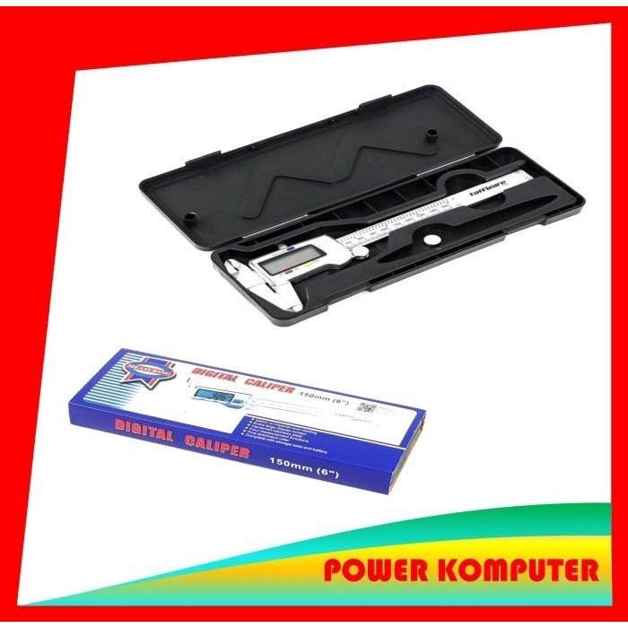 Jual Sigmat Digital Jangka Sorong Digital Alat Ukur Sigmat 150 mm Stainless Premium original ...