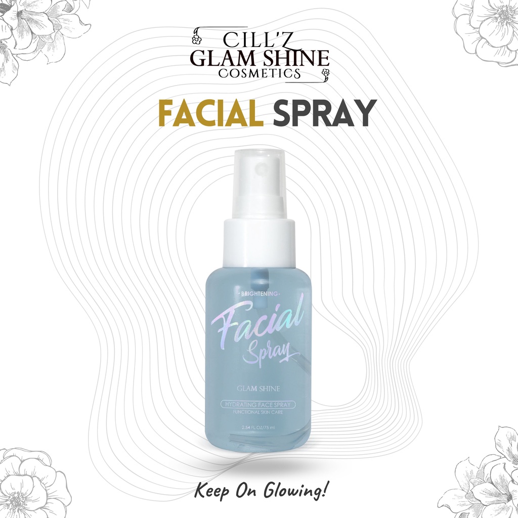 Jual Brightening Facial Spray Glam Shine | Shopee Indonesia