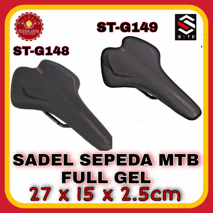Jual Saddle Syte St-G149 Sadel Mtb Saddle Gel Sepeda | Shopee Indonesia