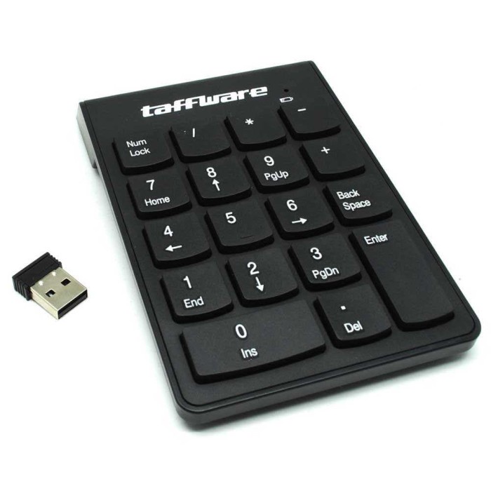 Jual Keypad Numeric Wireless 2.4Ghz 10M Num Lock Pad Keyboard Angka ...