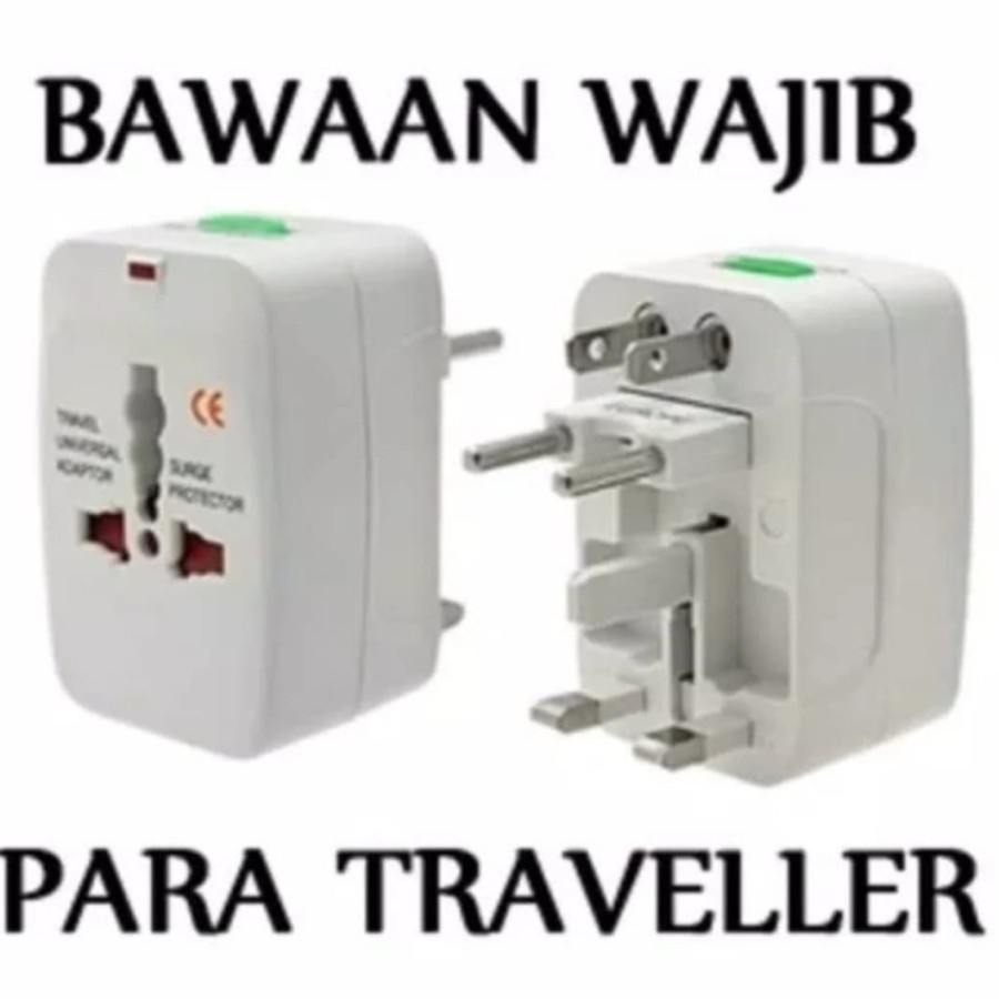 Jual COLOKAN UNIVERSAL TRAVEL ADAPTOR WORLD INTERNATIONAL STEKER ALL IN ...