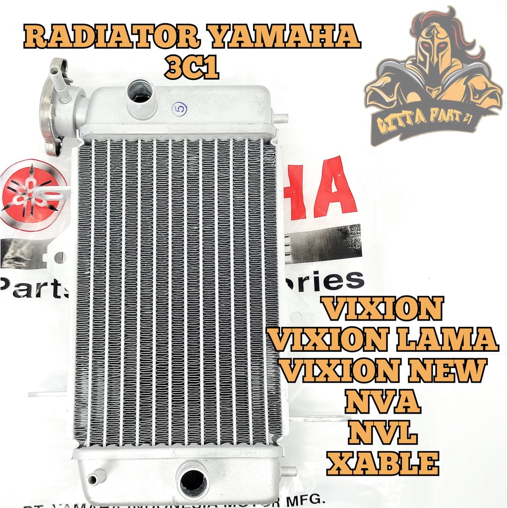 Jual RADIATOR YAMAHA 3C1 KUALITAS ASLI ORIGINAL YAMAHA YGP PRESISI ...