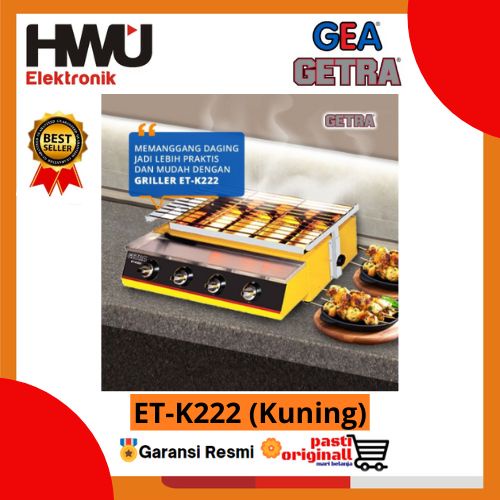 Jual GEA ETK222 Griller 4 Burner BBQ ET-K222 ( Kuning / Yellow ...