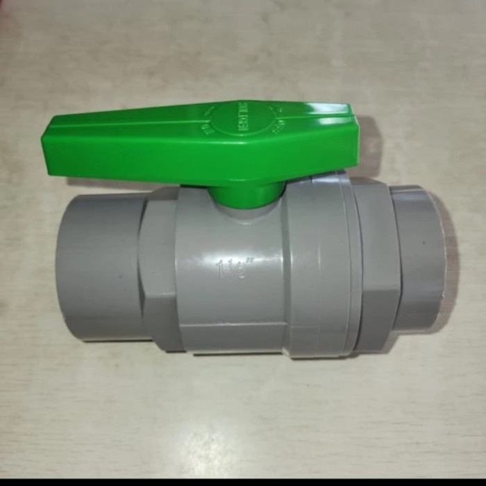 Jual ballvalve SOLIGEN stop kran pvc SOLIGEN CN003 taiwan 1 1/2 " INCH ...