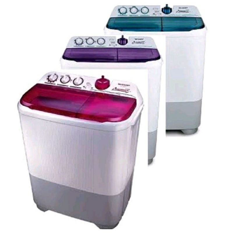 Jual MESIN CUCI SHARP EST 85CR 8 KG 2 TABUNG 85 CR 8KG NEW SUPER ...