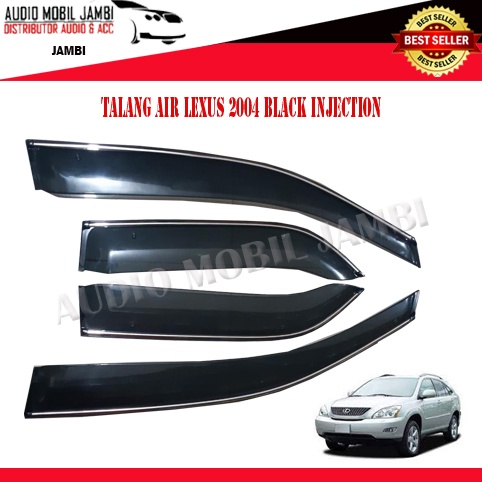 Jual DOOR VISOR / TALANG AIR PINTU MOBIL LEXUS 2004 BLACK INJECTION OTOPROJECT | Shopee Indonesia