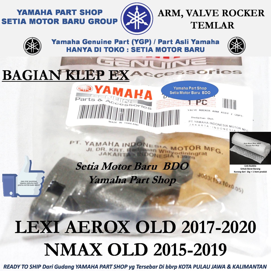 Jual Temlar Templar Bagian EX Pelatuk Klep Arm Valve Rocker Lexi Aerox Nmax N Max Old Lama Asli ...