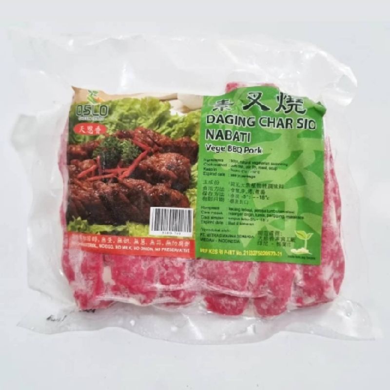 Jual Chasio Nabati / Vege BBQ Pork ( Vegan Friendly ) | Shopee Indonesia