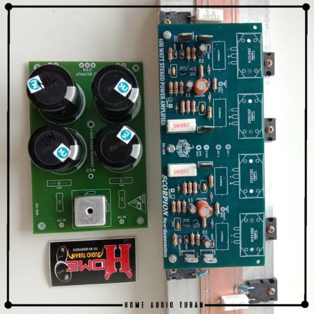Jual Kit Driver Amplifier SAFARI 400WATT STEREO KARAKTER MID HIGH PLUS ...