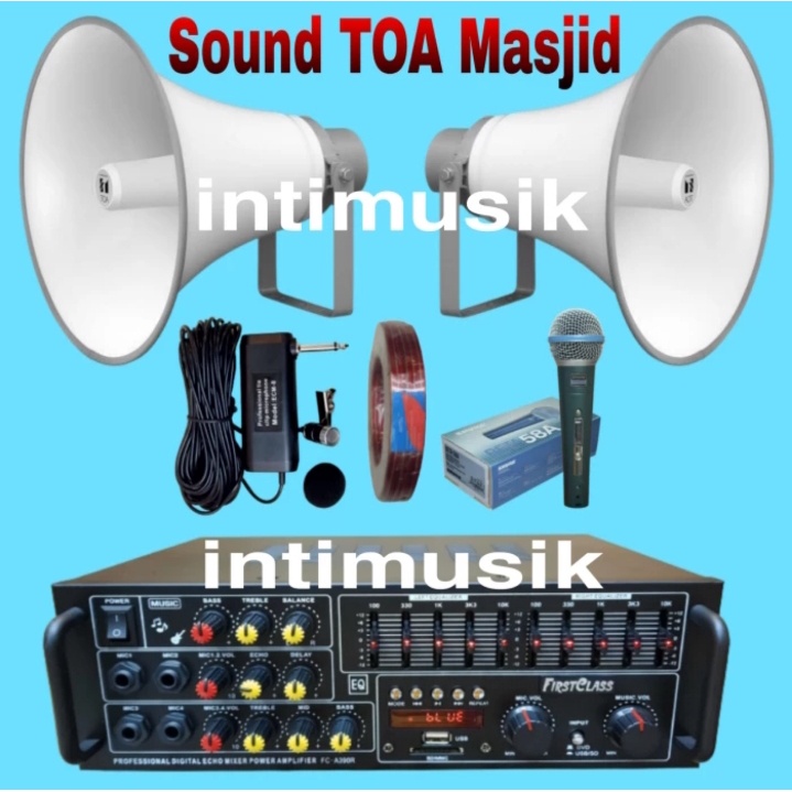 Jual Paket Sound System TOA Masjid atau Mushola ( Out II ) | Shopee Indonesia