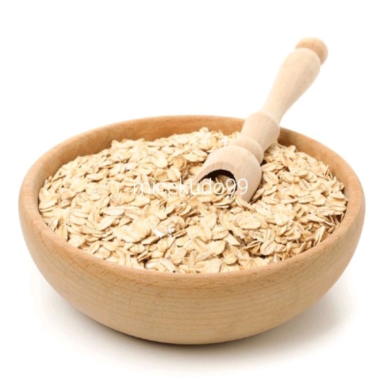 Jual ROLLED OATS 1 KG ORGANIC GANDUM UTUH ORIGINAL PREMIUM OAT HEALTHY ...