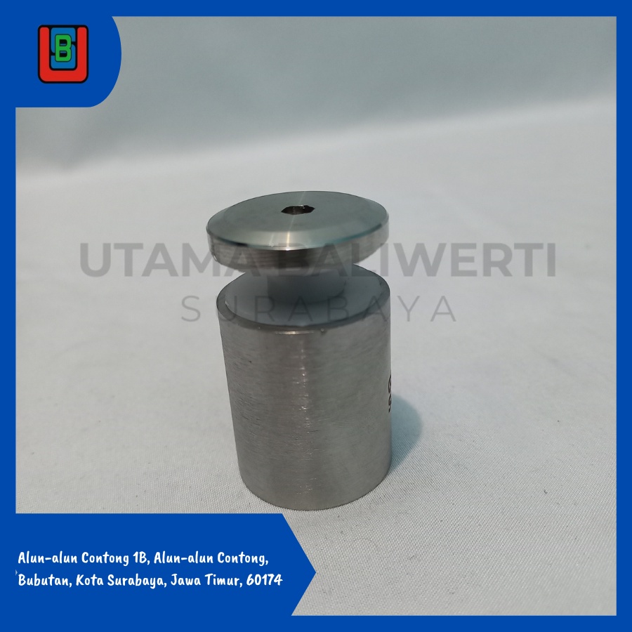 Jual Pin pen kaca railing balkon stainless stell ukuran 3,5 x 3 cm ...