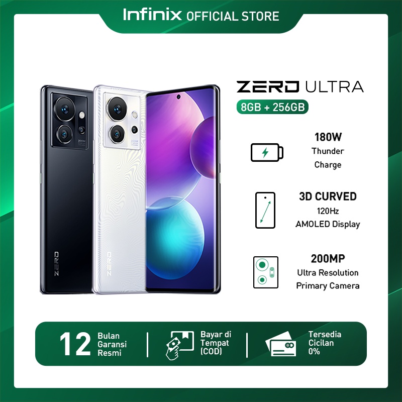 Jual Infinix Zero Ultra 5G 8/256GB – Dimensity 920 - 180W Thunder ...