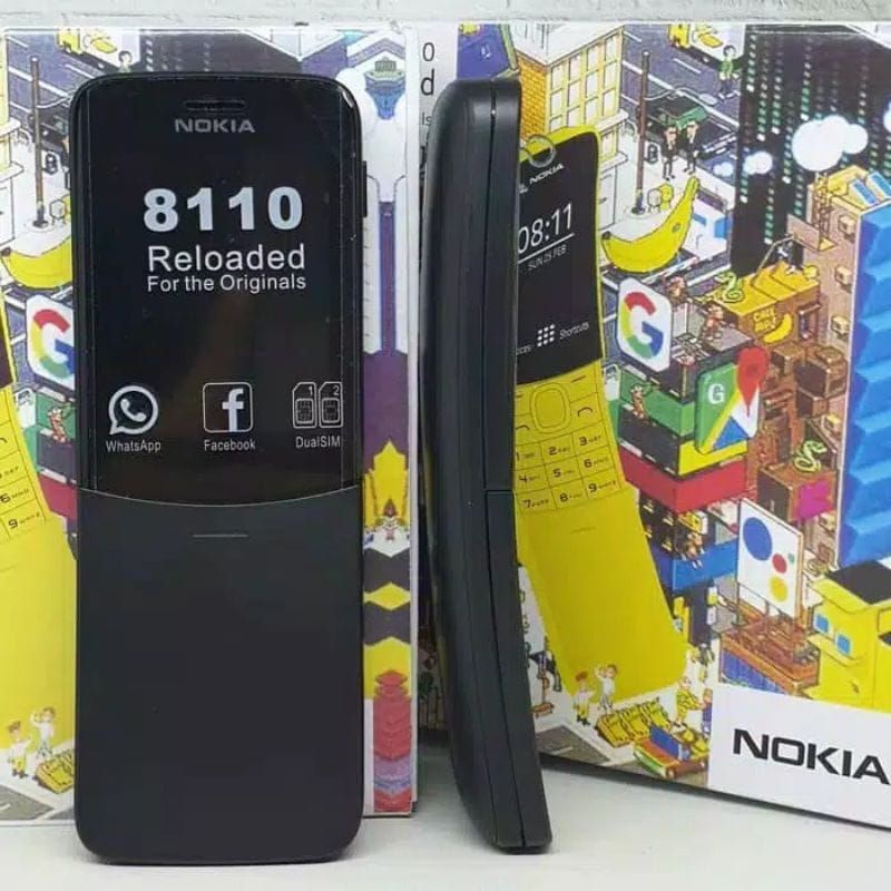 Jual NOKIA 8110 2019 NEW DUAL SIM nokia 8110 bisa indonesia HARGA ...