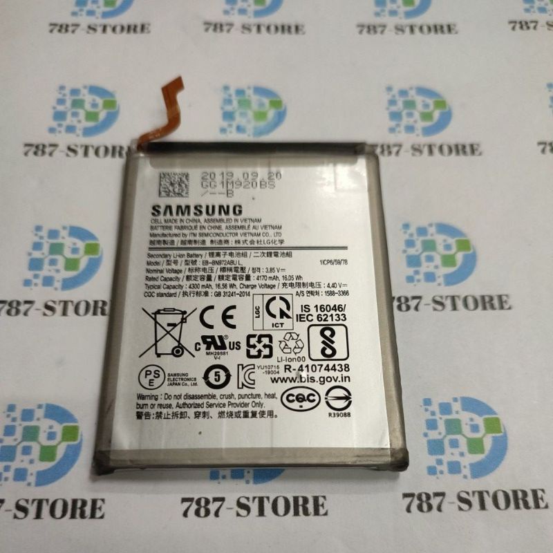Jual BATTERY SAMSUNG NOTE 10 PLUS EB-BN972ABU ORIGINAL 100% SEIN BEKAS | Shopee Indonesia