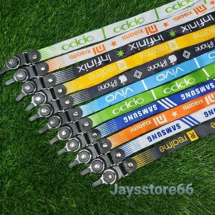 Jual Tali Gantungan HP Handphone Kunci Kartu Bisa Gantung di Leher ...