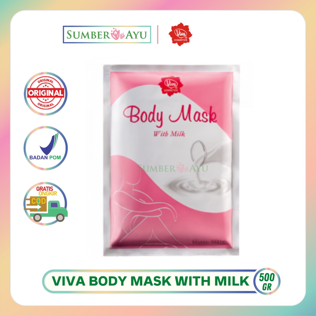 Jual Viva Body Mask With Milk | Shopee Indonesia