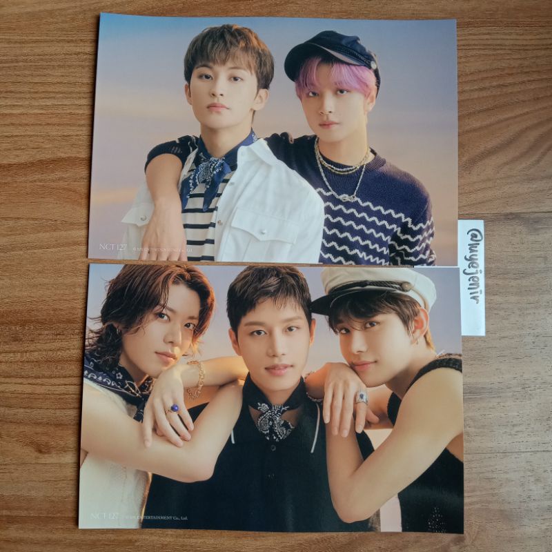 Jual [ Take all ] (2) A4 poster Mark Haechan trio unit NCT 127 sg ...