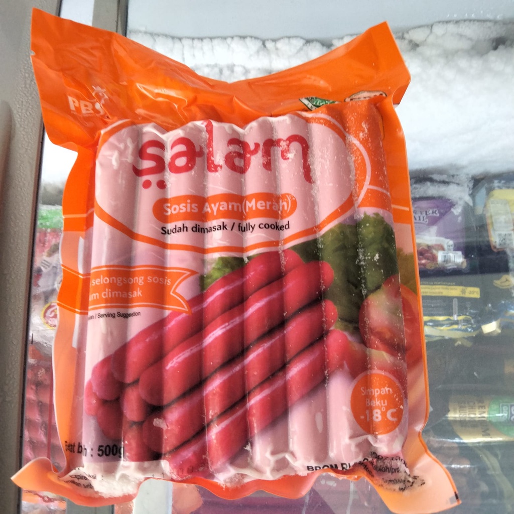 Jual Salam sosis merah panjang 500gr | Shopee Indonesia