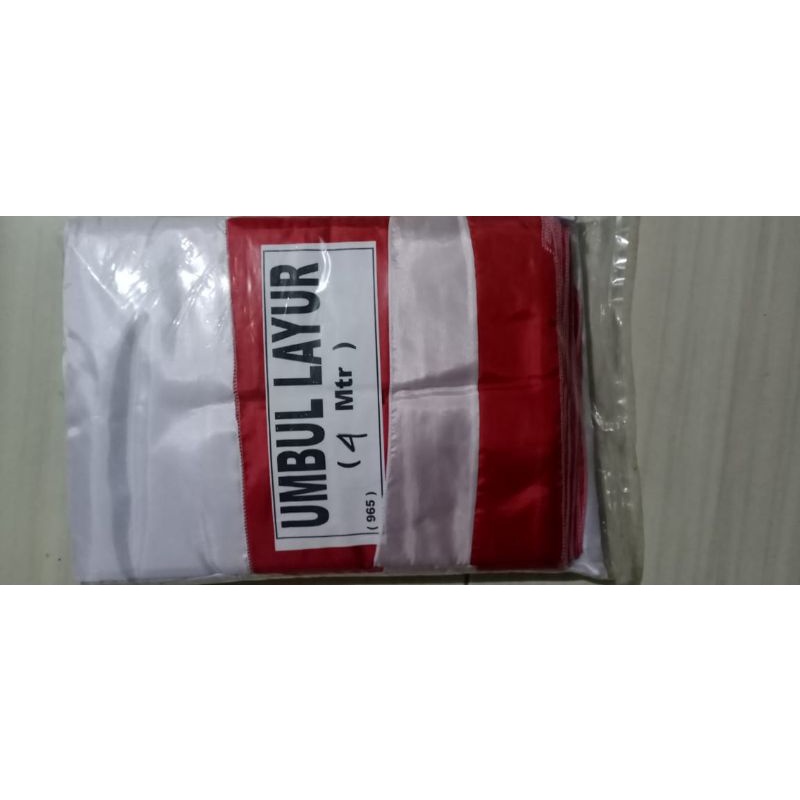 Jual Bendera Layur Merah Putih Polos 4m/Umbul Umbul Layur 4m | Shopee ...