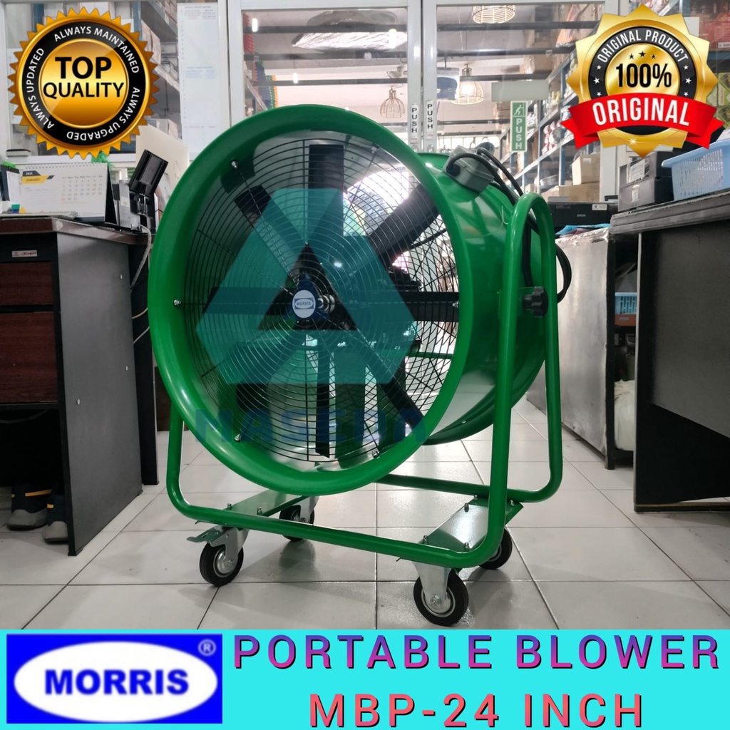 Jual Drum Blower Portaible Fan 24 Inch Blower Tabung Blower 24" Besar ...