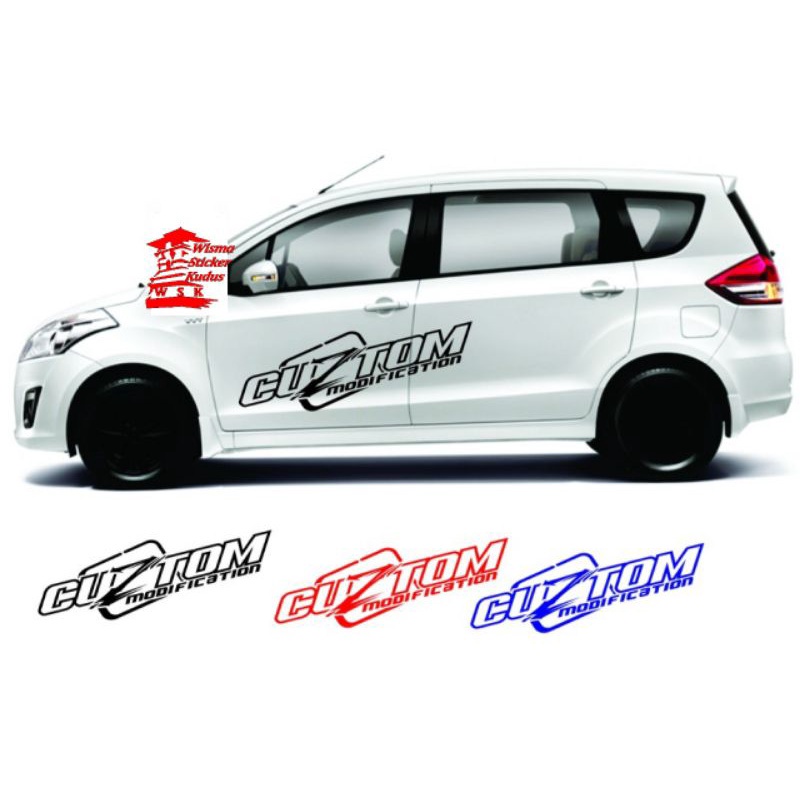 Jual Stiker Mobil Custom / Stiker Custom / Stiker Mobil Keren | Shopee ...