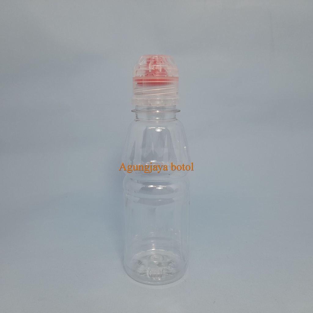Jual Botol Pet 220 Ml Bulat Natural Tutup Aqua Exlusive / Botol Plastik ...