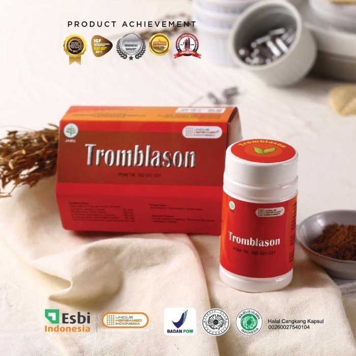 Jual TROMBLASON OBAT HERBAL MENINGKATKAN TROMBOSIT REVITASLISASI DARAH ...