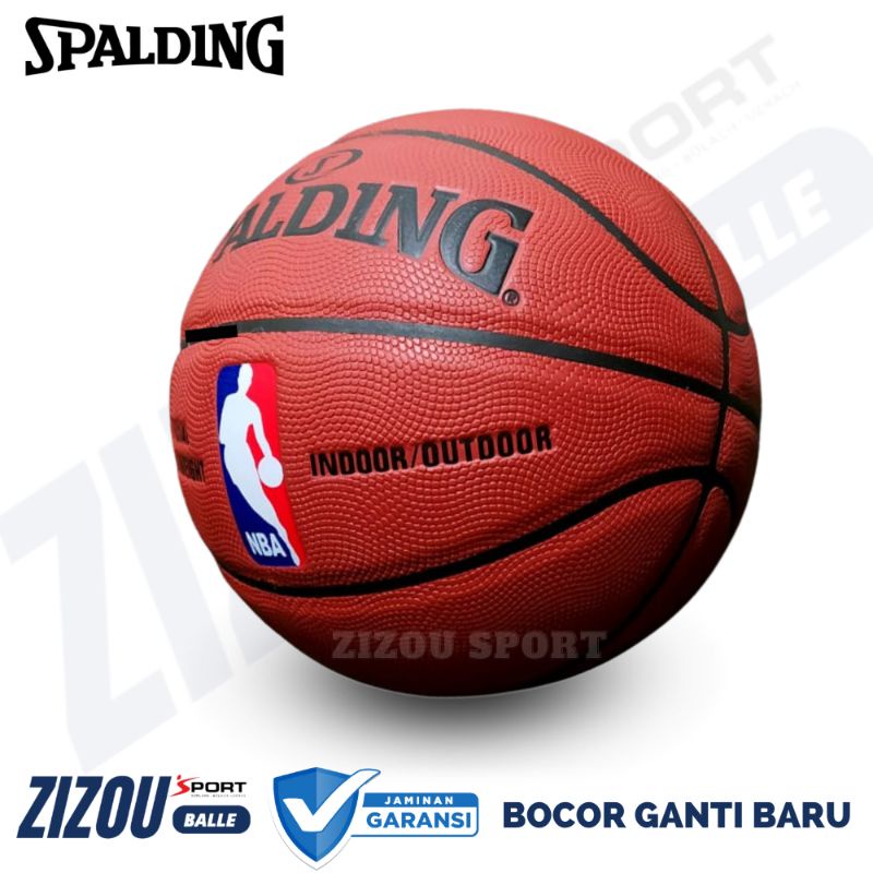 Jual SPALDING Bola Basket original SPALDING NBA ADAM SILVER indoor ...