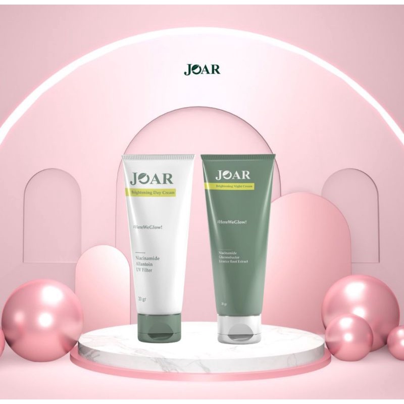 Jual Joar skincare Paket Brightening (Day Cream, Night Cream) | Shopee ...