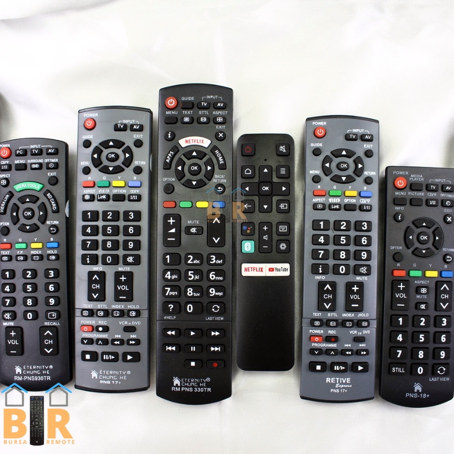 Jual Remote TV Panasoni Multifungsi Smart TV ANDROID LED LCD TABUNG PNS ...