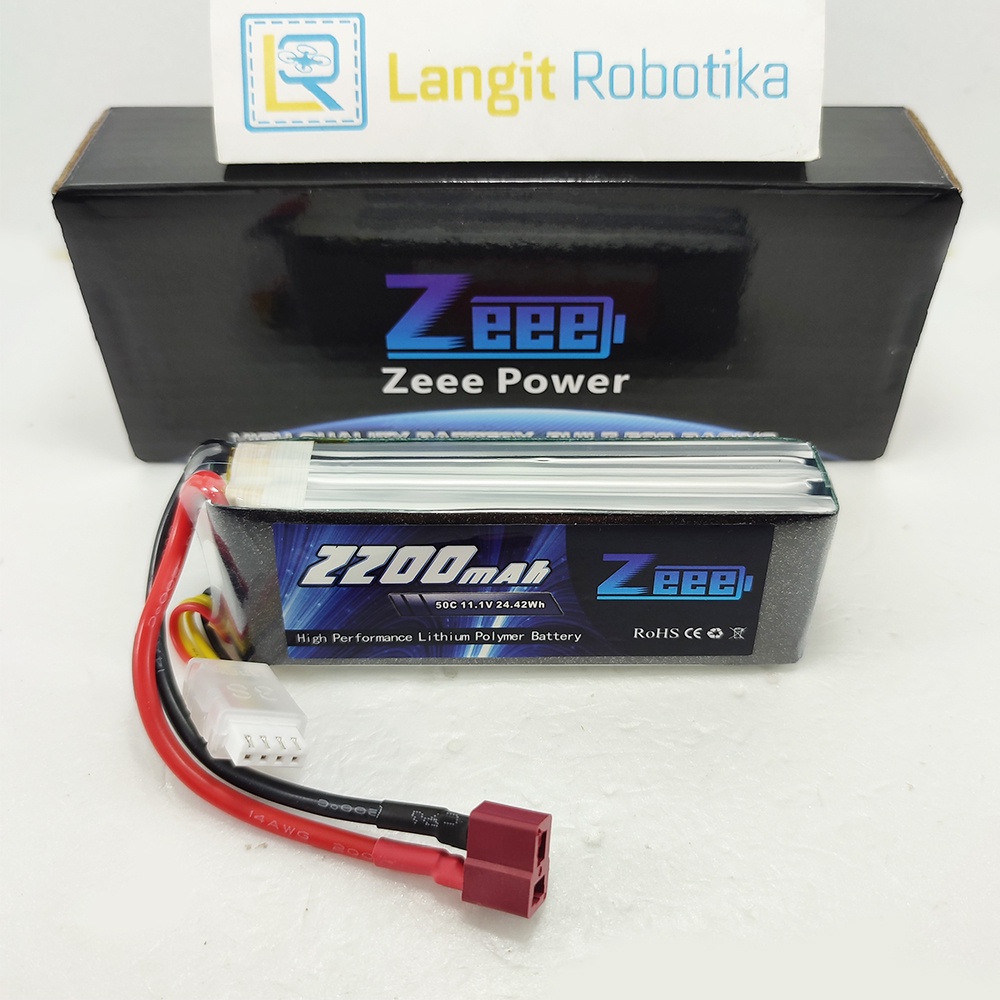 Jual Battery Baterai LIPO ZEEE 3S 2200mah 25 - 50C GRADE A LIPO 3S Tdean | Shopee Indonesia
