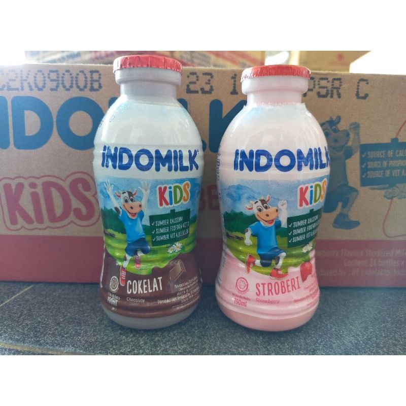 Jual indomilk kids 190ml (botol) | Shopee Indonesia