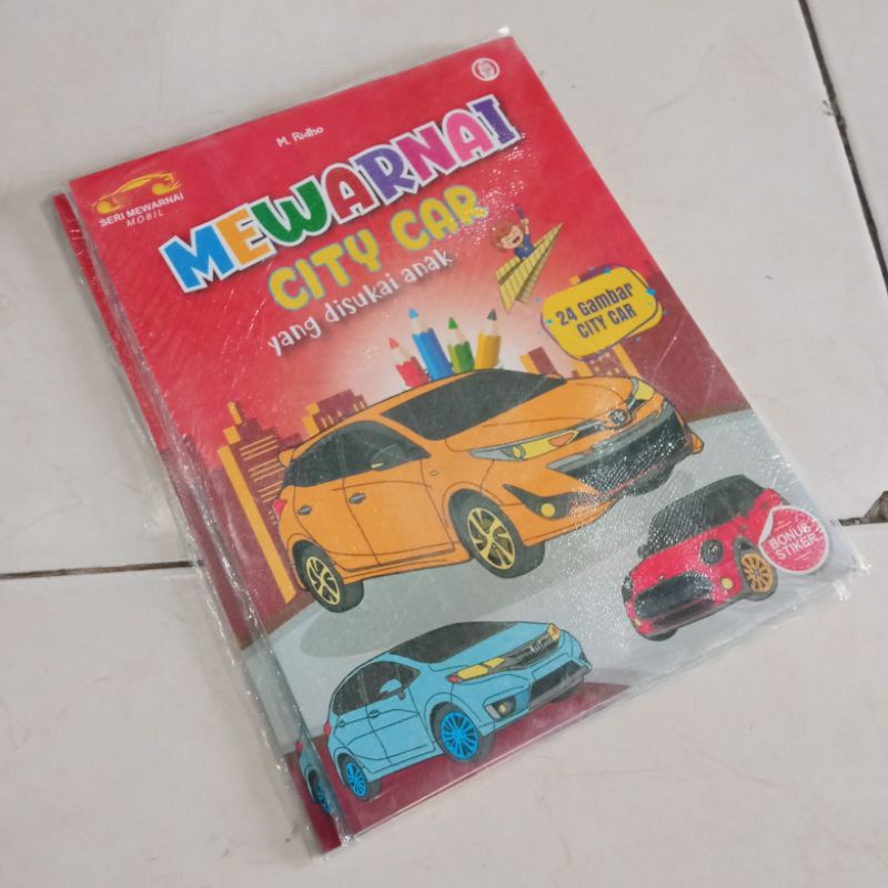 Jual OBRAL BUKU MURAH ORIGINAL BUKU MEWARNAI MOBIL / BUKU ANAK / BONUS ...