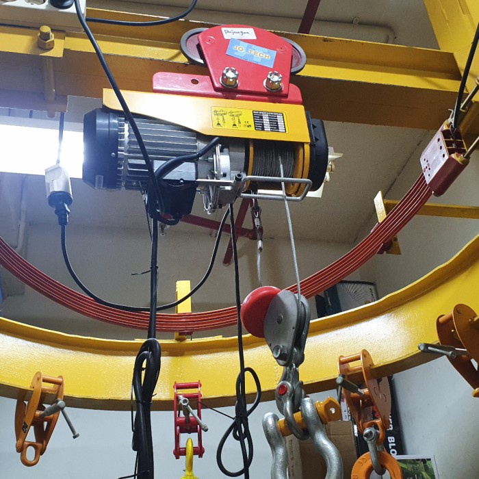 Jual Katrol Electric Mini Hoist Wire Mini Hoist Caps 1000Kg/500Kgs - 20 ...