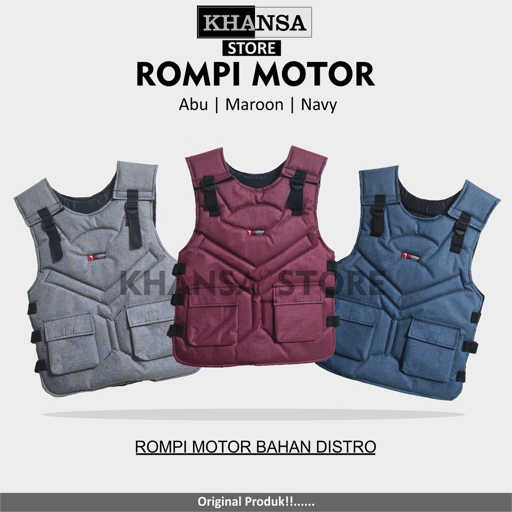 Jual Rompi Motor Distro Premium Cocok Untuk Touring | Shopee Indonesia