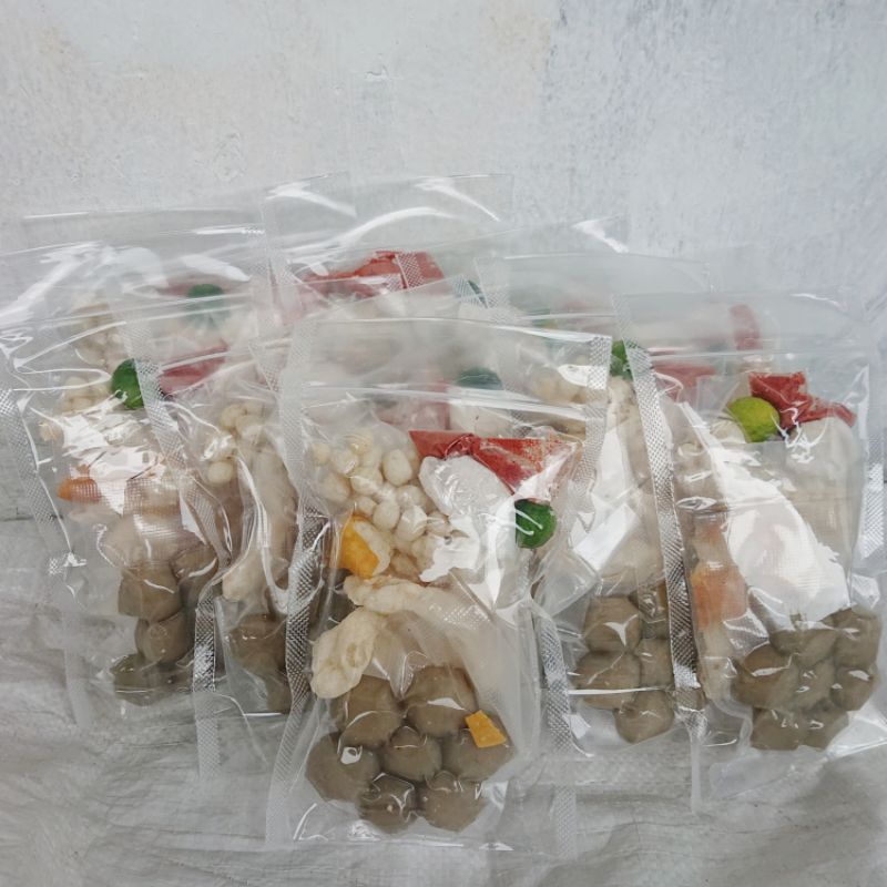 Jual 10 Bungkus Baso Aci Mini | Shopee Indonesia