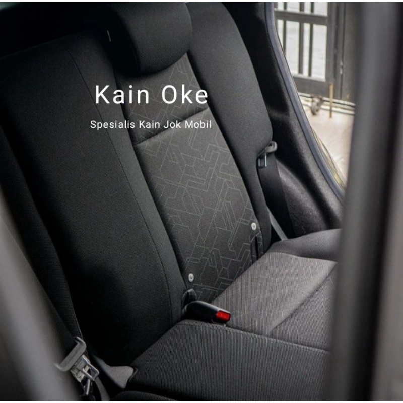 Jual Kain Jok Mobil Hitam Motif 100% Original Jazz GK5 RS 2008 - 2017 ...