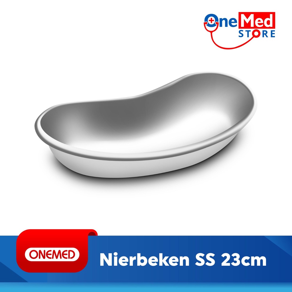 Jual Nierbeken Bengkok Stainless SS OneMed 23cm OJ2 | Shopee Indonesia