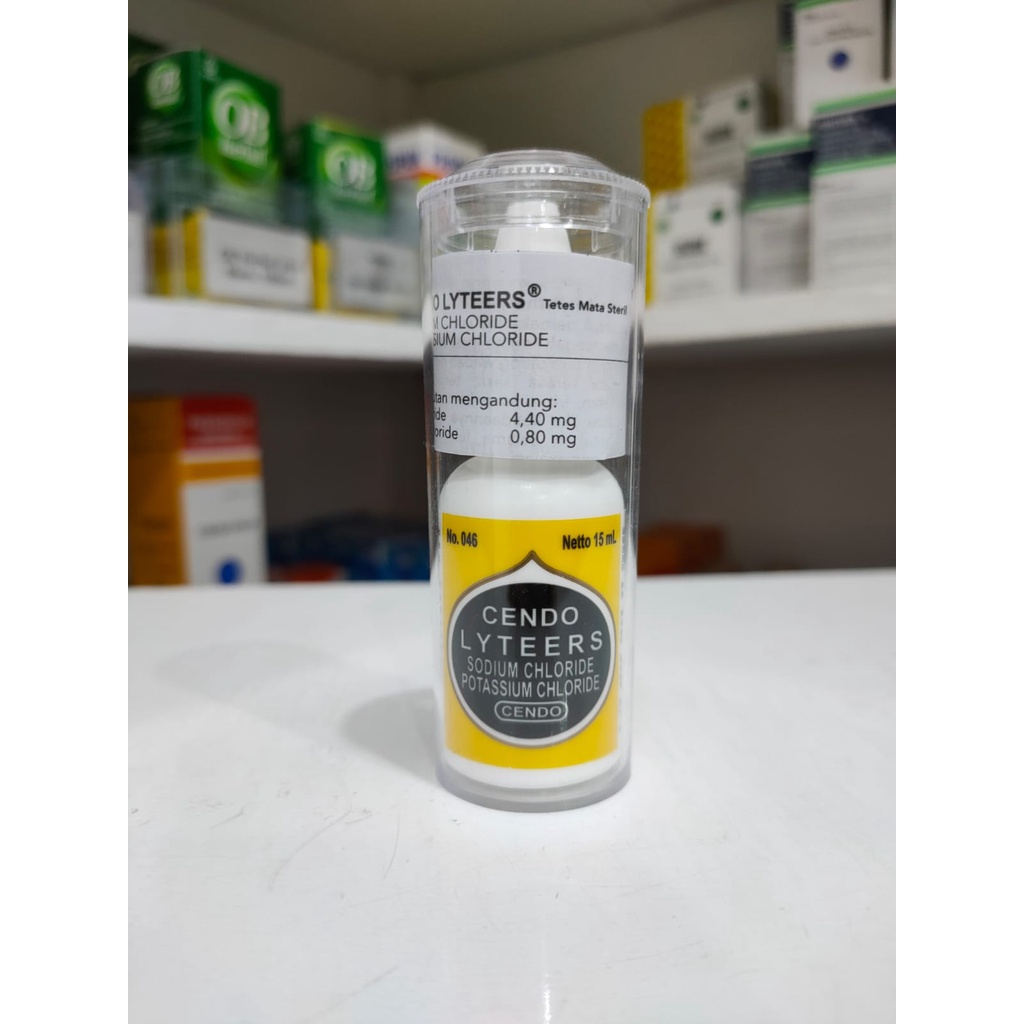 Jual Cendo Lyteers Eye Drops Isi 15ml Obat Original | Shopee Indonesia