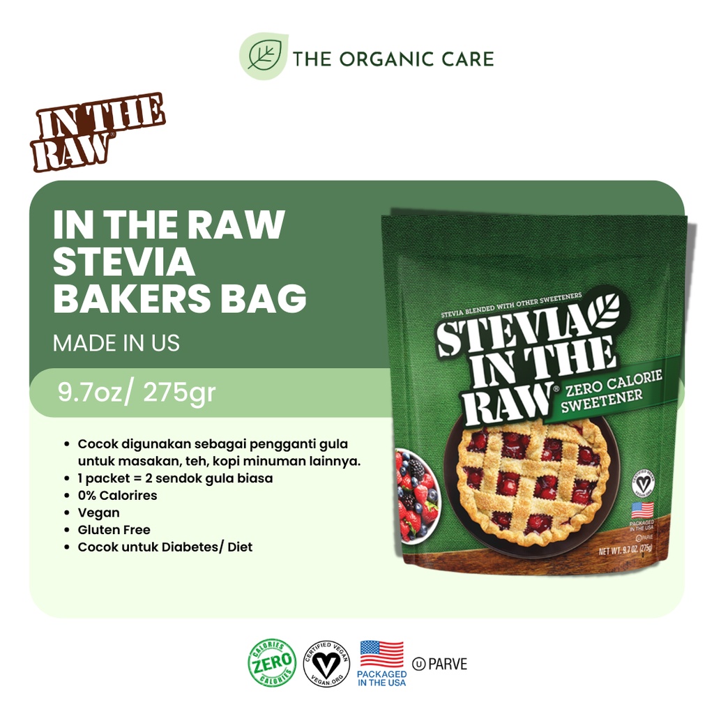 Jual STEVIA IN THE RAW® CUP FOR CUP BAKING COOKING NATURAL SWEETENER ...
