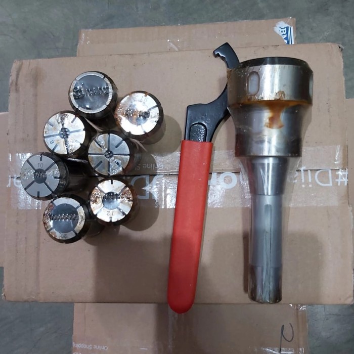 Jual collet colet kolet arbor chuck cekam milling miling r8 oz25 bukan nt30 | Shopee Indonesia