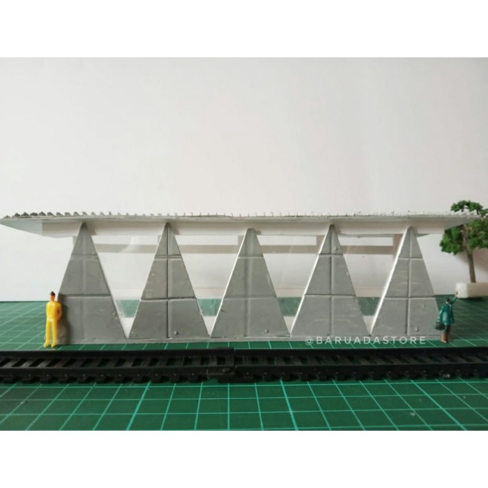 Jual MINIATUR STASIUN PERON KERETA API KRL | Shopee Indonesia