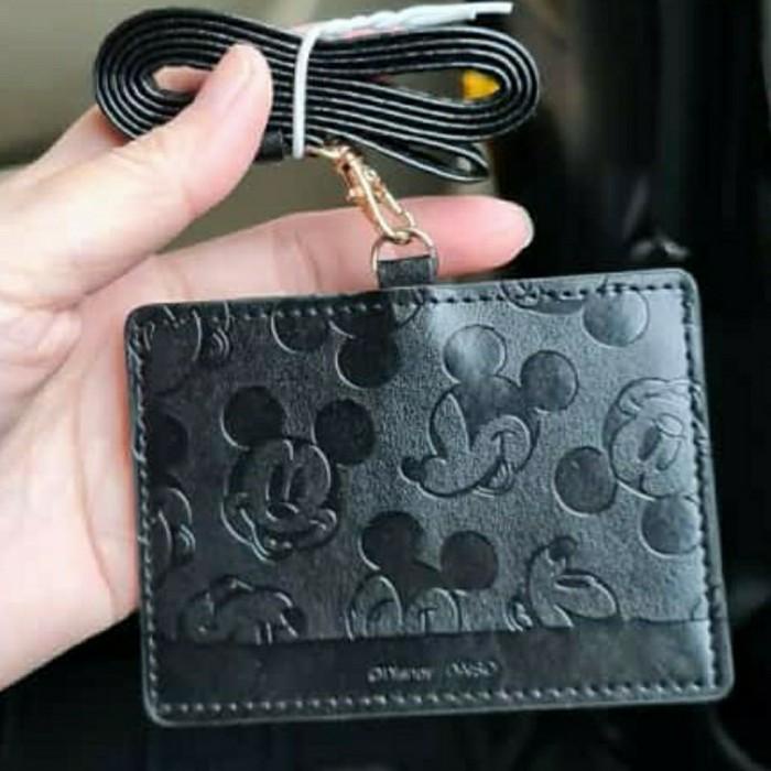 Jual Disney Mickey Mouse Id Tag Card Holder Lanyard Tempat Kartu ...