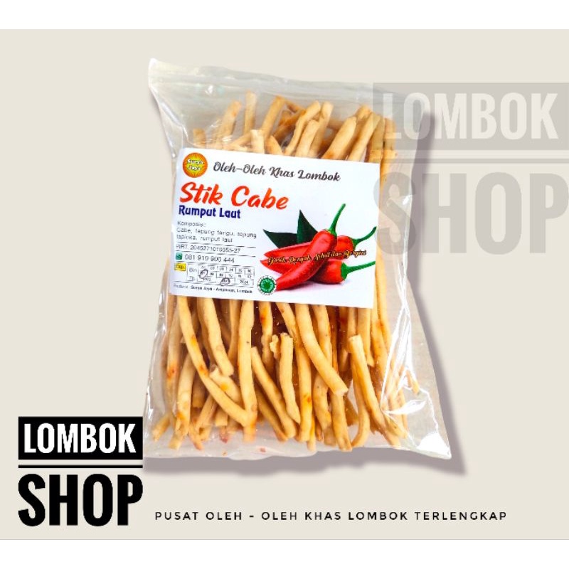 Jual Stik Cabe Rumput Laut Khas Lombok Kualitas Terbaik | Shopee Indonesia