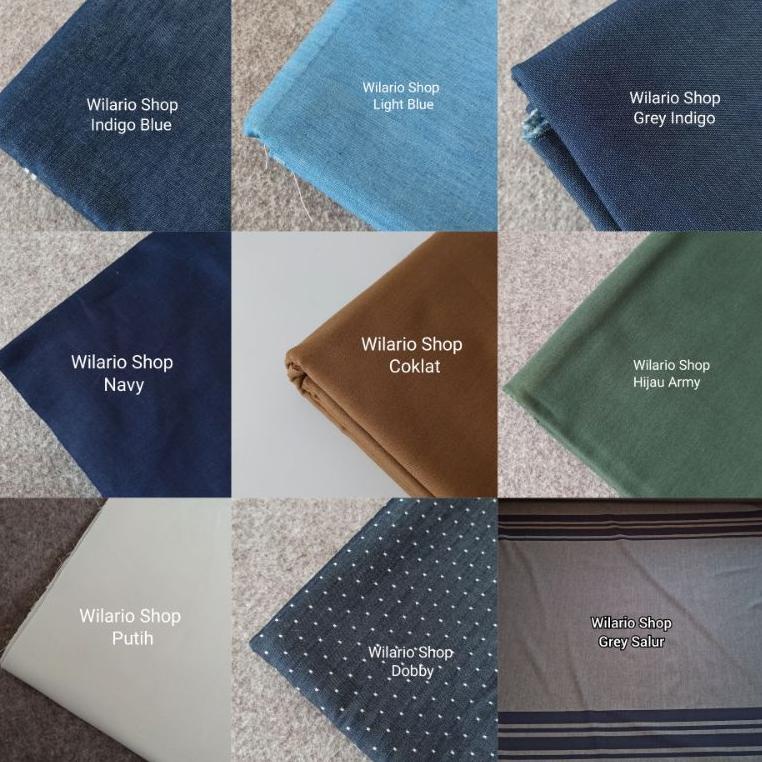 Jual Bahan Kain Jeans Denim Tipis / Bahan Kain Jeans Denim Untuk atasan ...