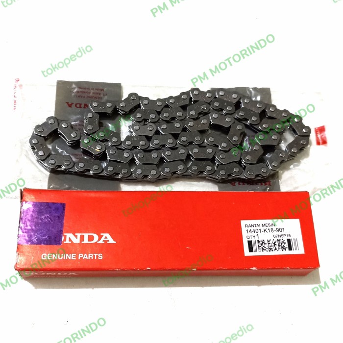 Jual RANTAI KETENG RANTAI MESIN KAMPRAT HONDA VERZA K18 | Shopee Indonesia