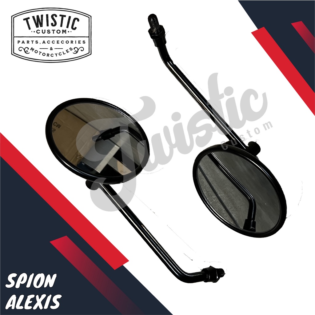 Jual Spion Bulat Alexis Motor W175 W250 Benelli XSR Royal Enfield Honda ...